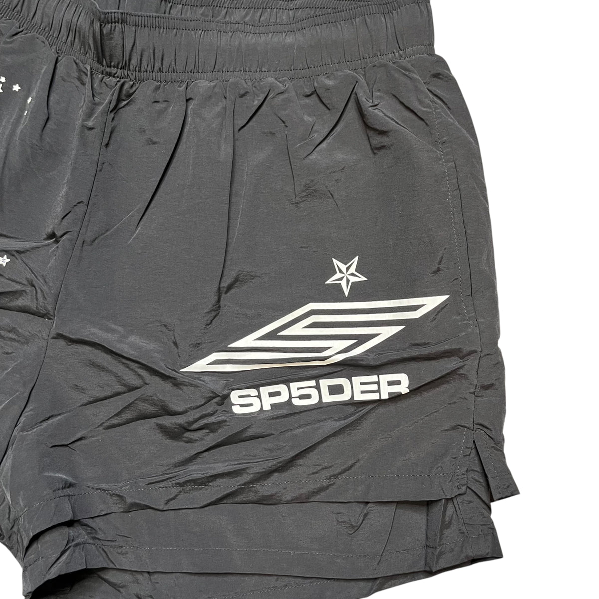 New Sp5der Black OG Double Layer Shorts size XL – Reset Web Store