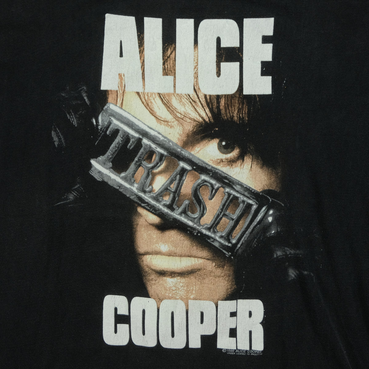 Vintage 1990 Alice Cooper Trash Album Trashes America Tour Tee | Reset ...